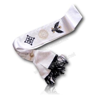 Cordon Écharpe Maçonnique Cordon de l'ordre de la Croix Rouge de Constantin